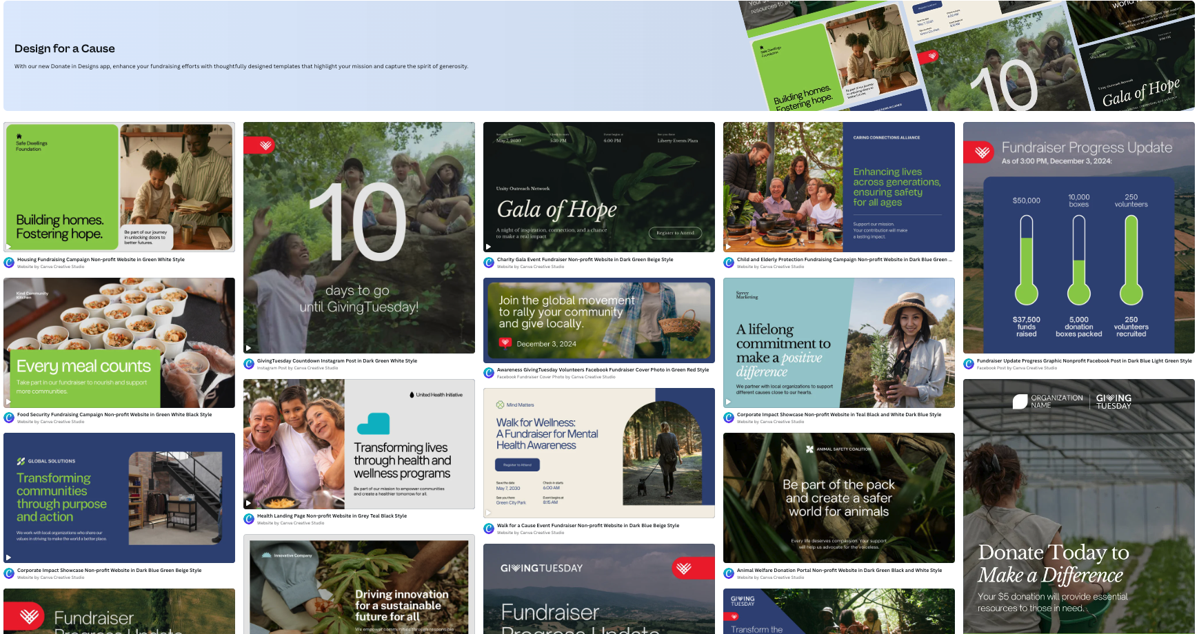 Create Stand-Out GivingTuesday Campaigns with New Templates from Canva ...